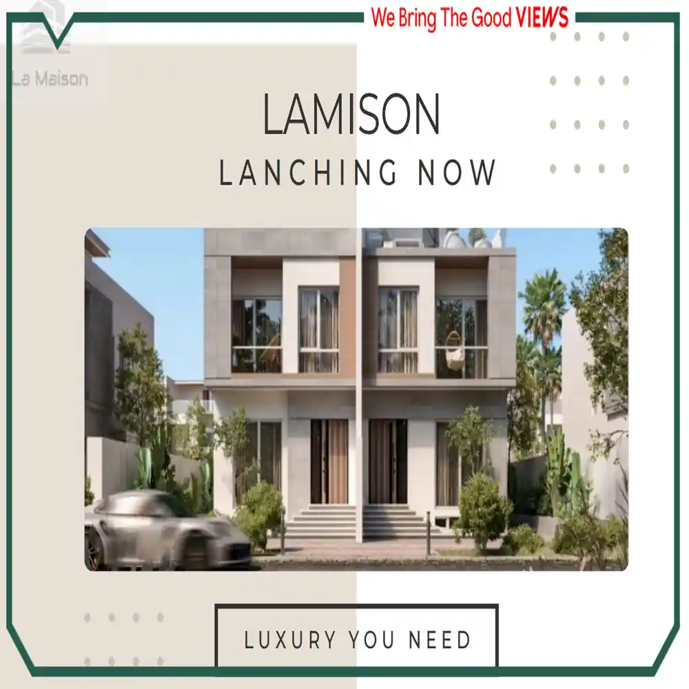 La Maison New Zayed Compound with 20% down payment